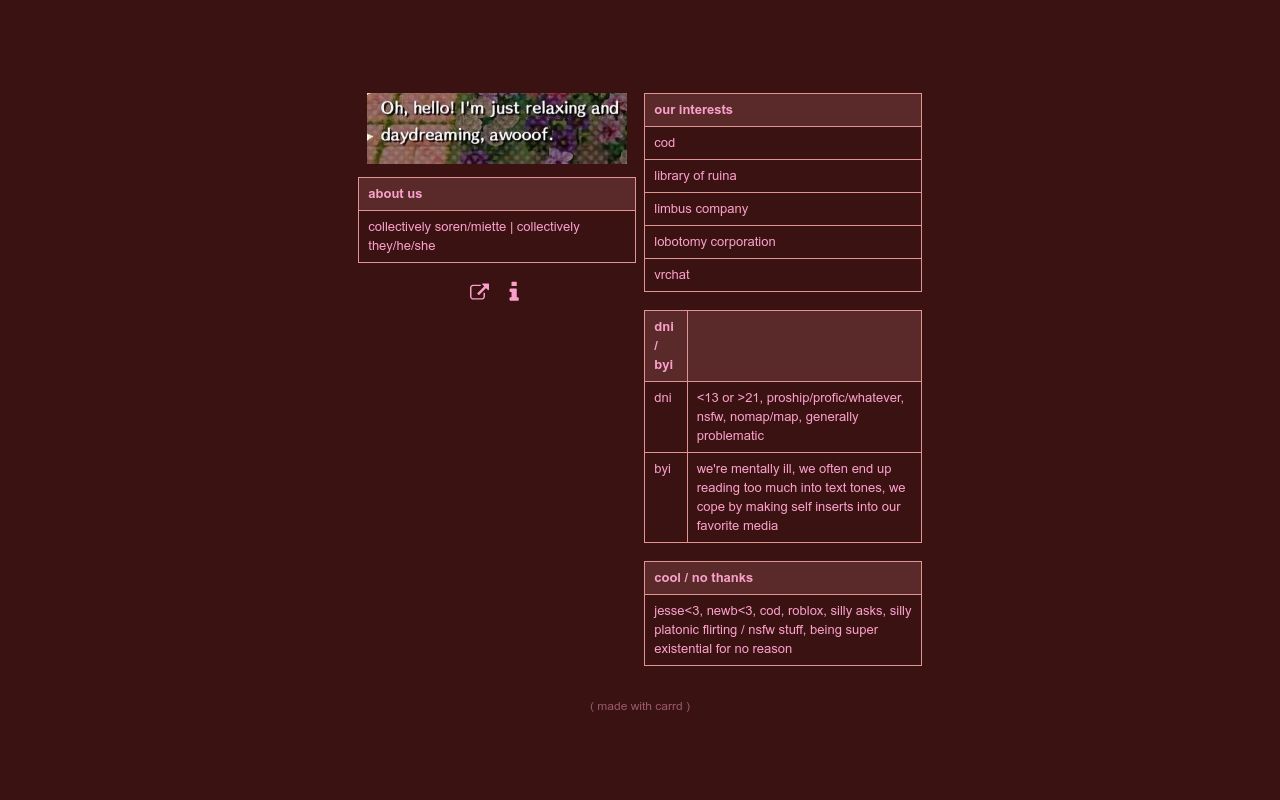 poembound machines sys carrd